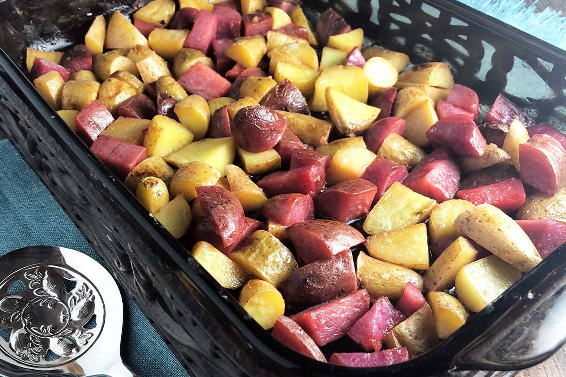 Garlic Ranch Sheet Pan Roasted Nibbles | Tasteful Selections