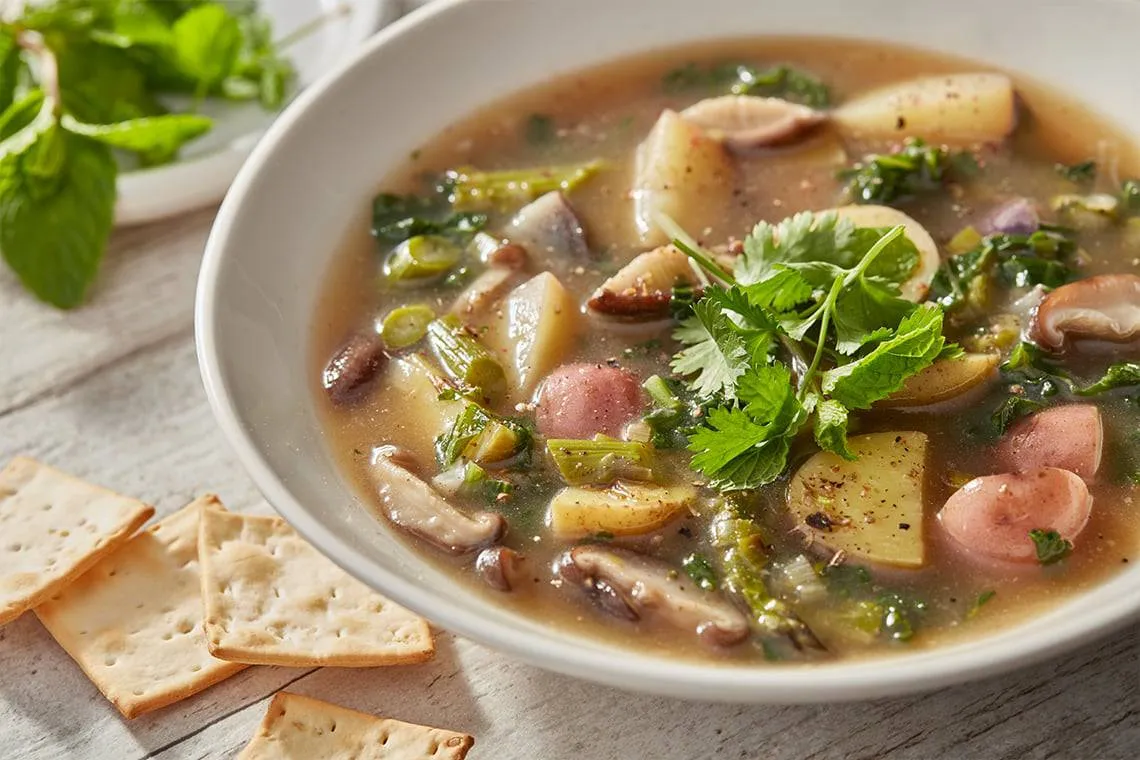 Spring Tonic Soup | Tasteful Selections