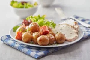 Nana’s Chick’n Potatoes in a Pot | Tasteful Selections