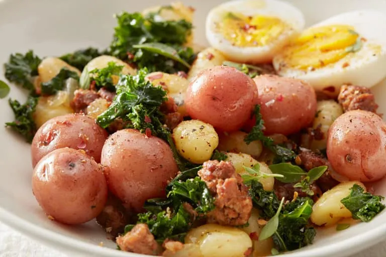 Roasted Fingerling Potatoes with Fresh Chive Dressing | Tasteful Selections